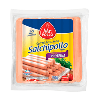 Salchipollo 1 kg - Mr. Pollo